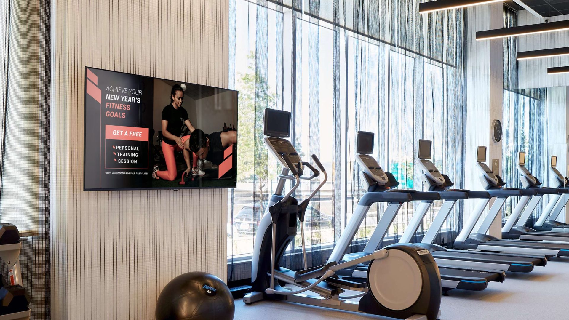 Exclusive Gym Digital Signage with NexSigns