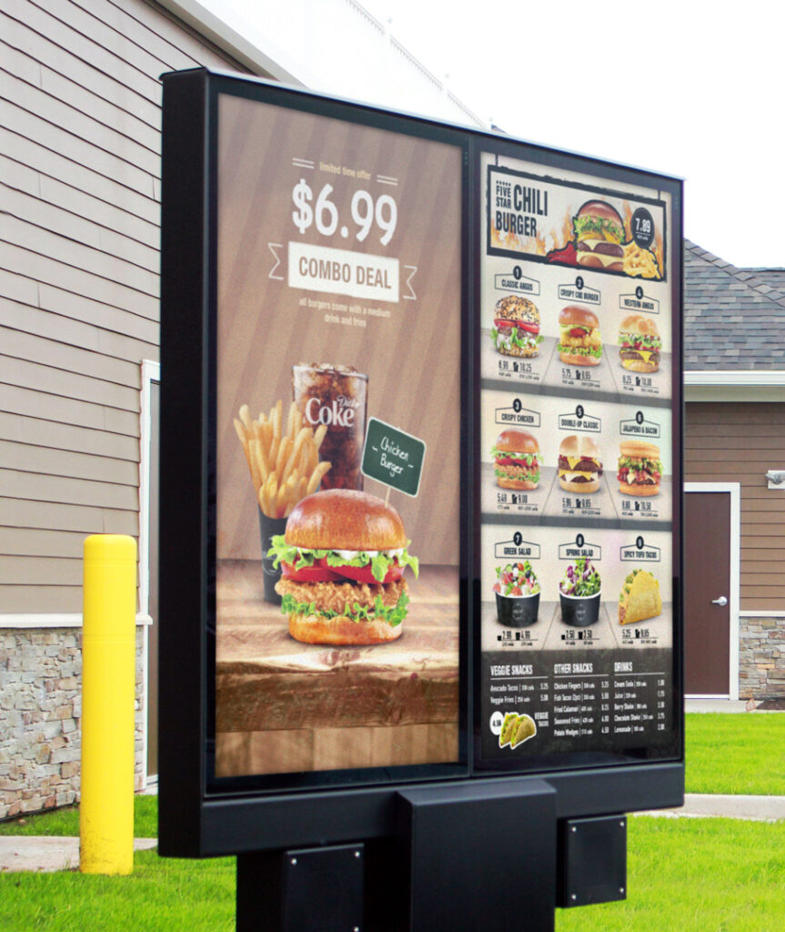 NexSigns Drive Thru Menu Boards - Digital and Dynamic