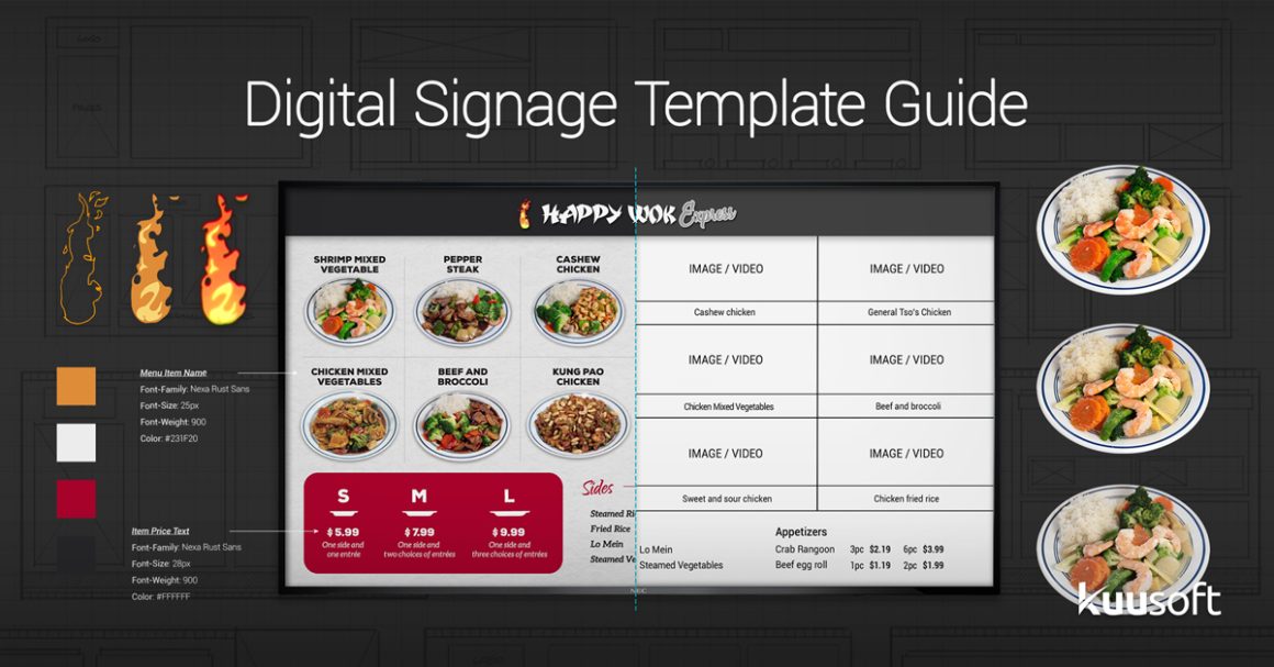 #1 Digital Signage Design Template Guide - Easy and Customizable