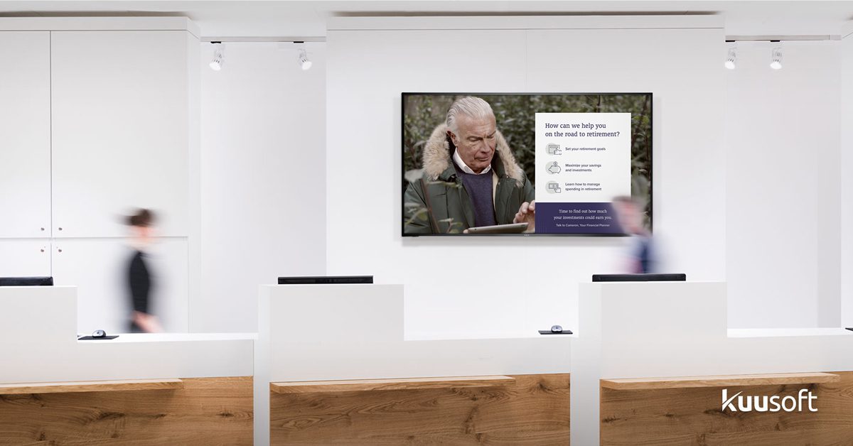 7 Ways to Improve Retail Banking with Digital Signage