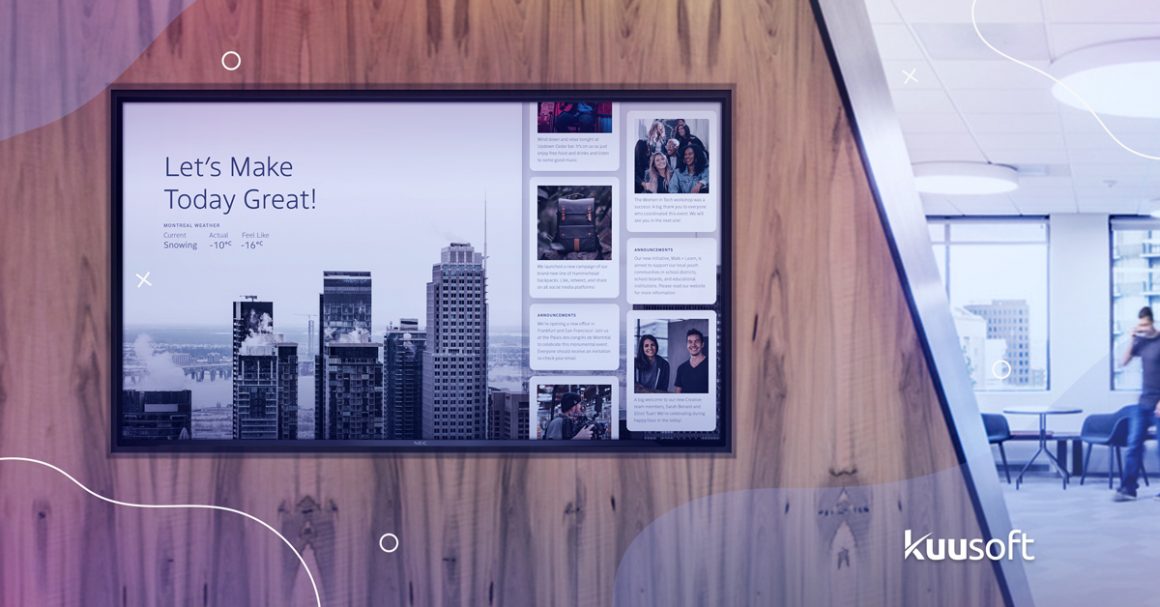 Top 9 Benefits of Using Digital Signage Software for Office