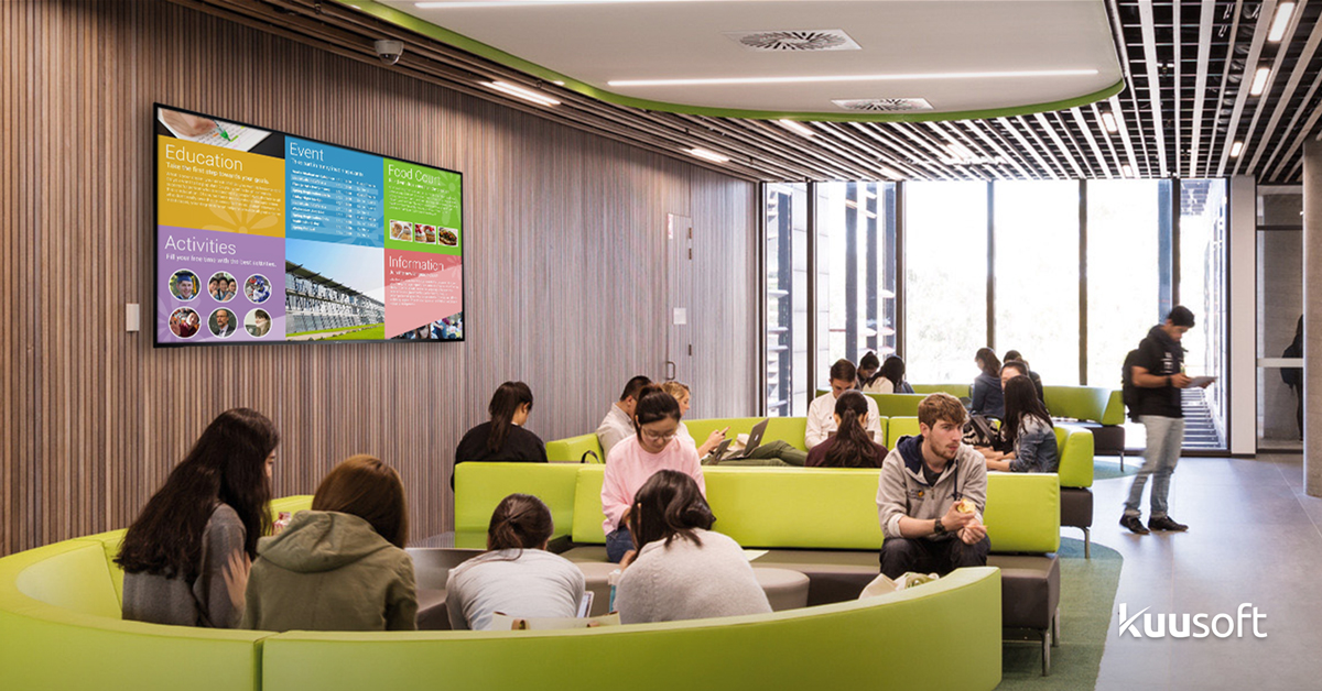 Digital Signage for Schools: Top 14 Content Ideas