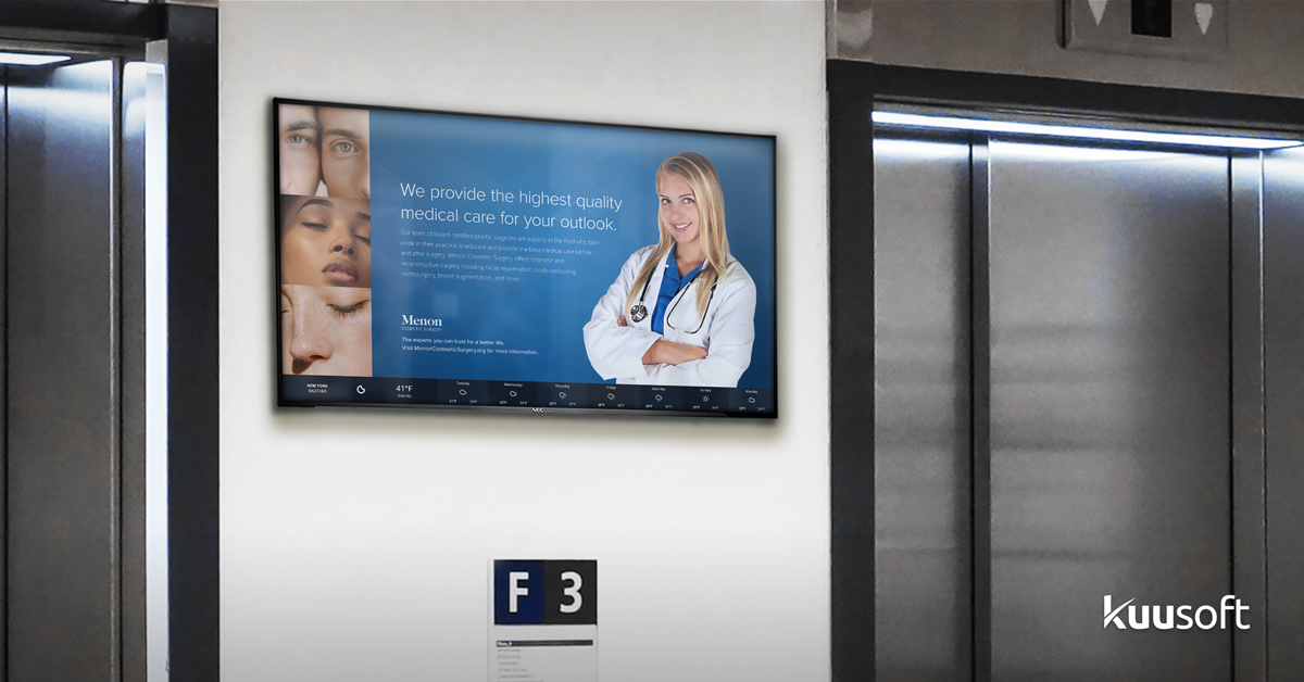 9 Ways to Use Dynamic Hospital Digital Signage Solutions