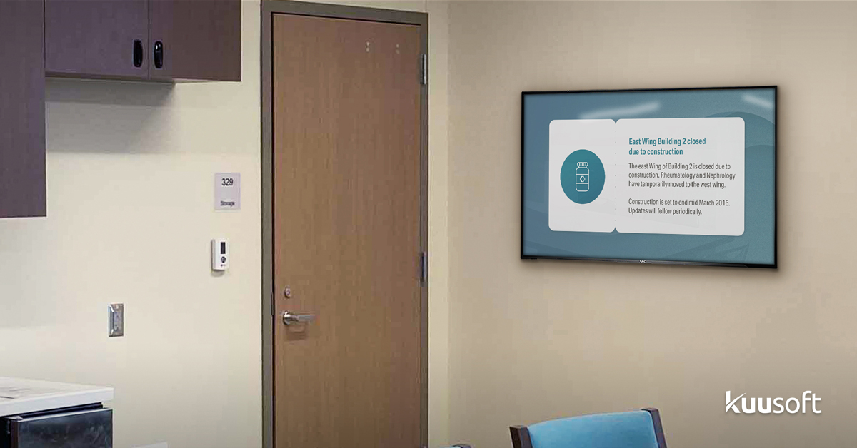 9 Ways to Use Dynamic Hospital Digital Signage Solutions