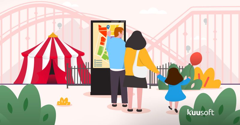 Dynamic Theme Park Digital Signage to Drive Revenue